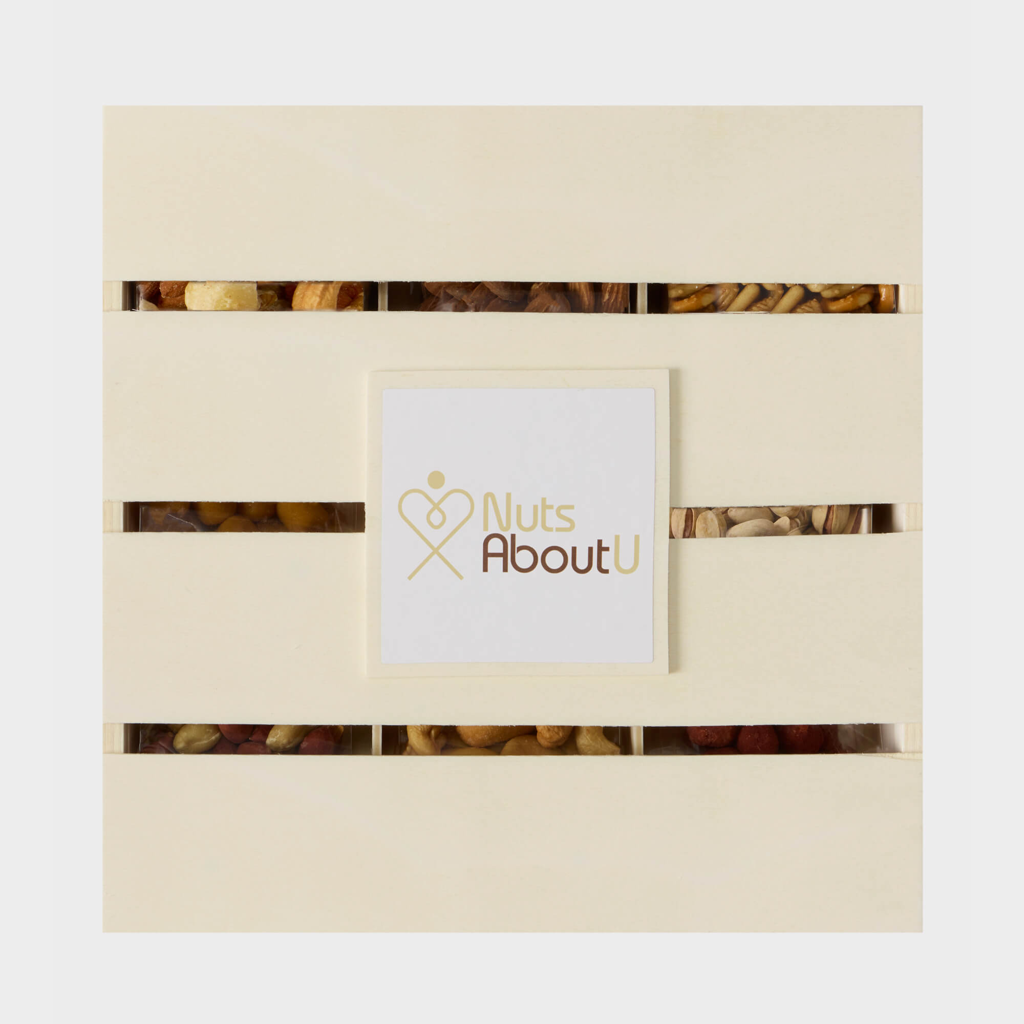 Gilded Cocoa Collection Crate - Nuts About U